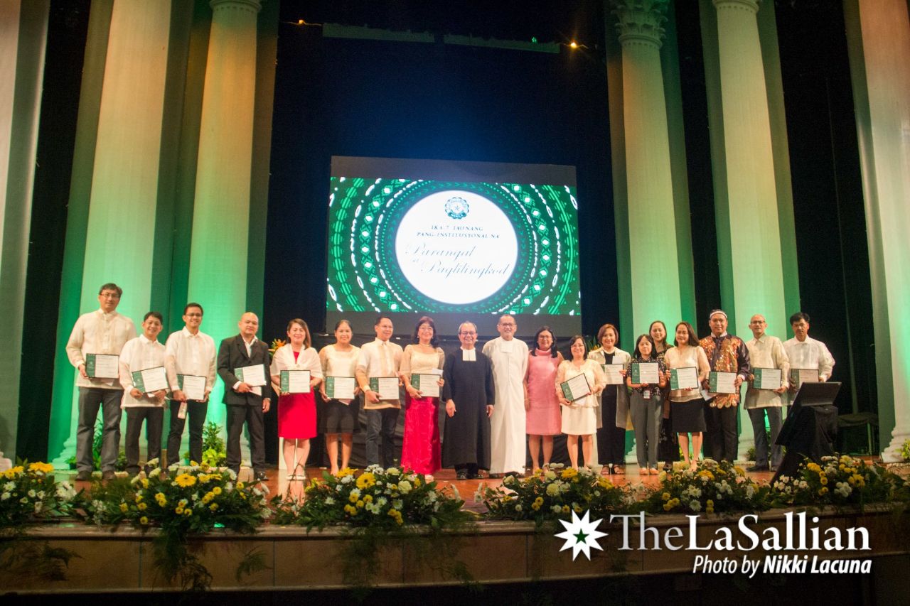 Lasallian faculty, staff recognized in 7th DLSU Institutional Service ...