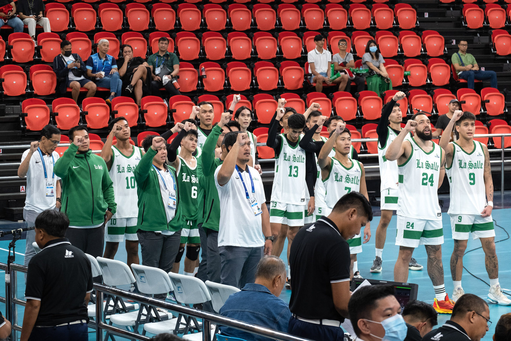 UAAP: Green Spikers sweep UP, bring UAAP 85 record to 6-5 – The LaSallian
