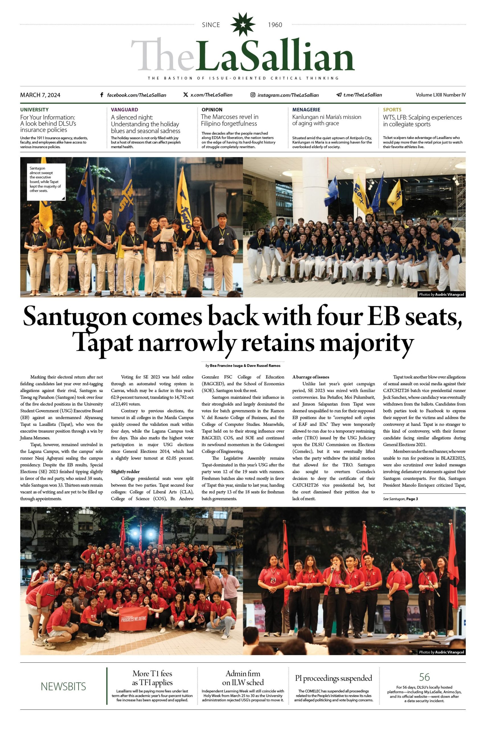 Preview – The LaSallian