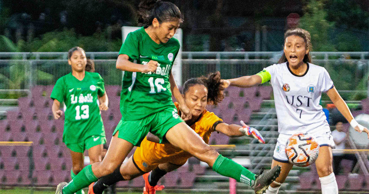 UAAP: Lady Booters open Round Two with 2-all stalemate against Golden Tigresses – The LaSallian